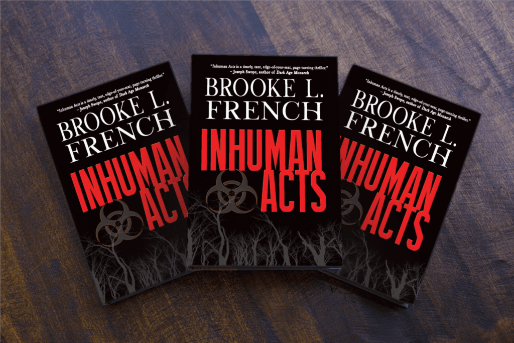 Inhuman Acts by Brooke L French - Partners In Crime Tours